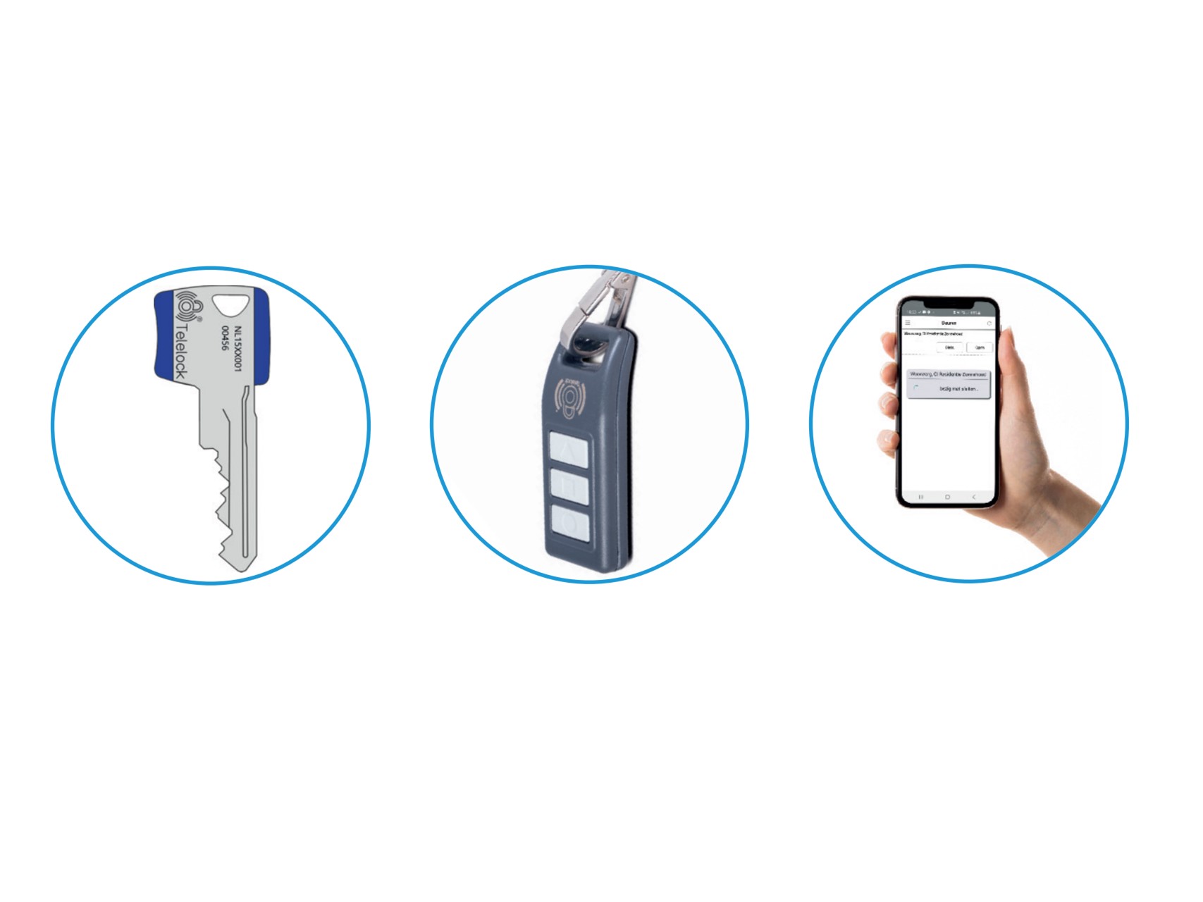 Telelock Extra sleutels (nabestelling)